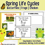 Life Cycle Activities for kids – Miss Meredith Made